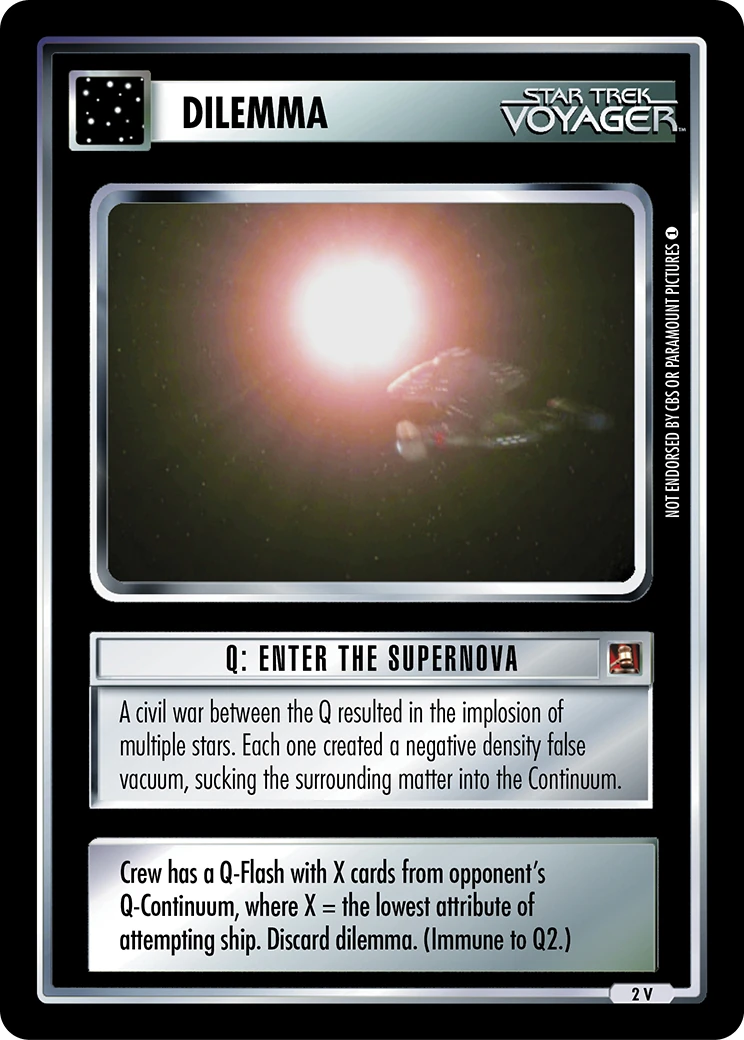 Q: Enter the Supernova (TTNE) | CardGuide Wiki | Fandom