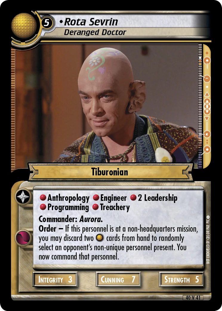 Rota Sevrin - Deranged Doctor (ZH) | CardGuide Wiki | Fandom