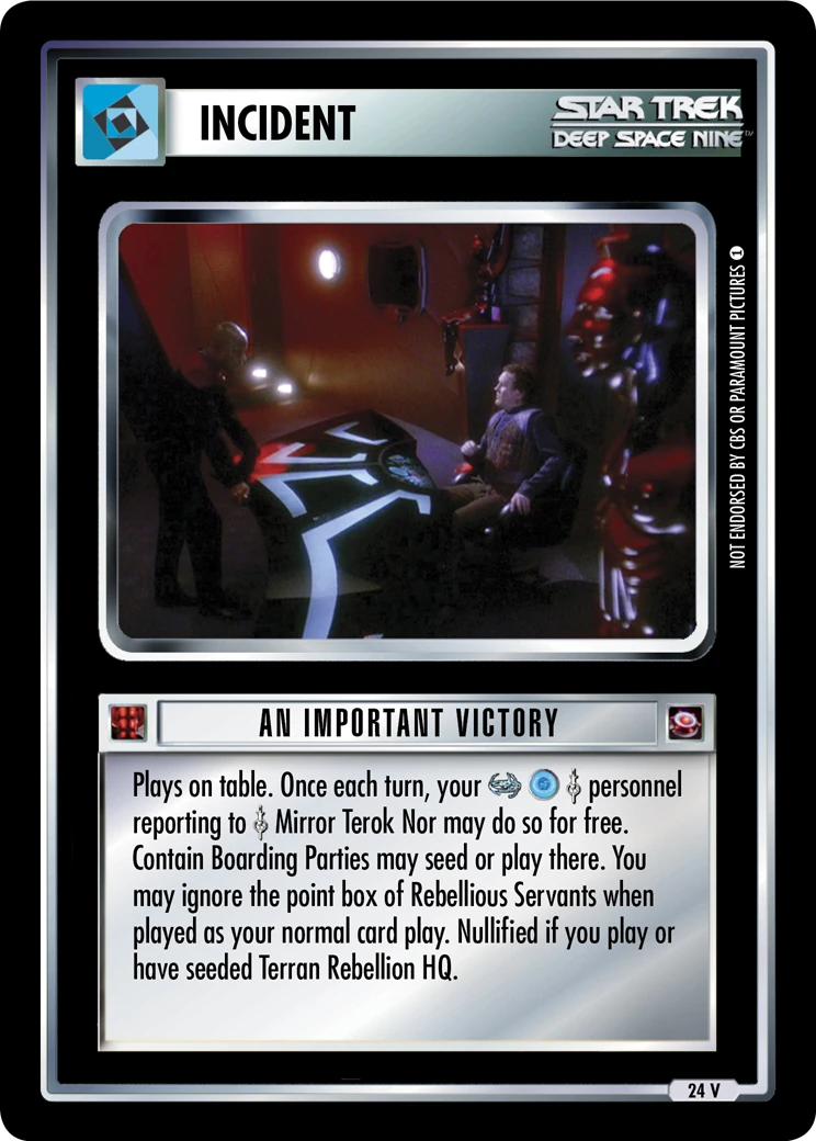 An Important Victory (CR) | CardGuide Wiki | Fandom