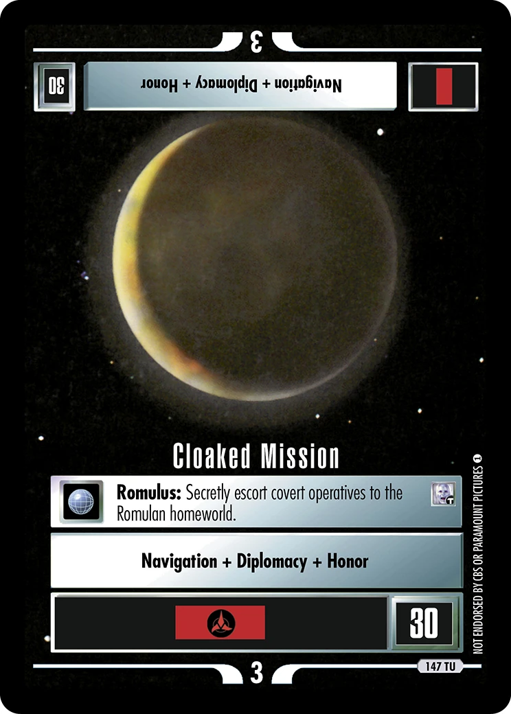 Cloaked Mission (PT) | CardGuide Wiki | Fandom