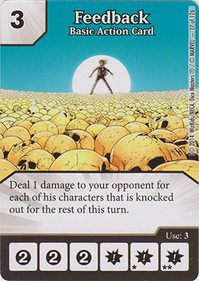 Feedback - Basic Action Card (UXM) | CardGuide Wiki | Fandom