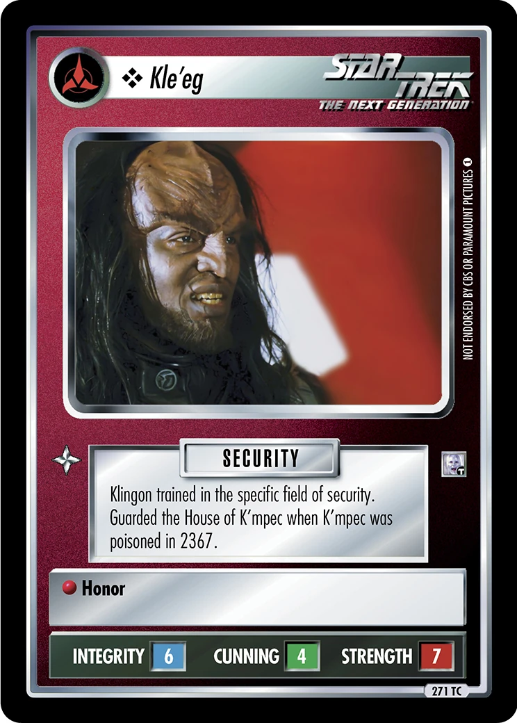 Kle'eg (PT) | CardGuide Wiki | Fandom