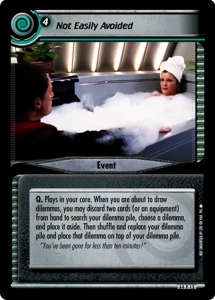 Not Easily Avoided (FOW) | CardGuide Wiki | Fandom