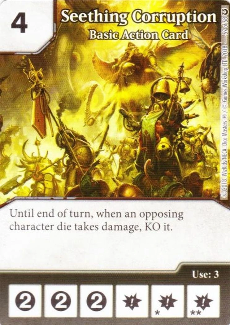 Seething Corruption - Basic Action Card (BFUCB) | CardGuide Wiki | Fandom