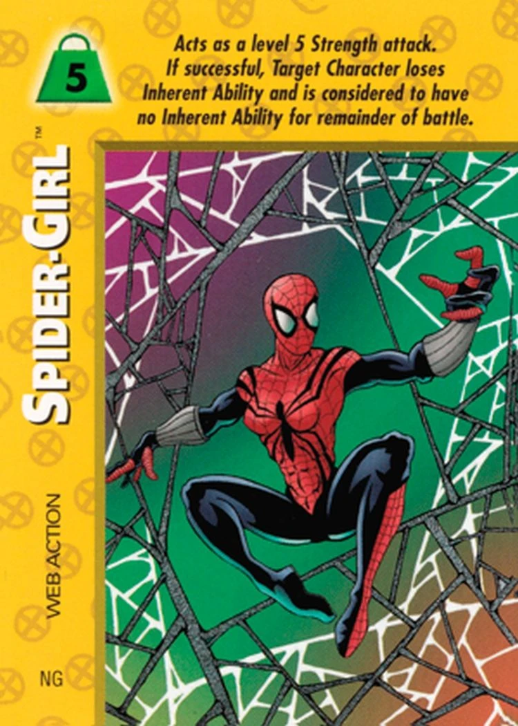 Spider-Girl - Web Action (XMOP) | CardGuide Wiki | Fandom