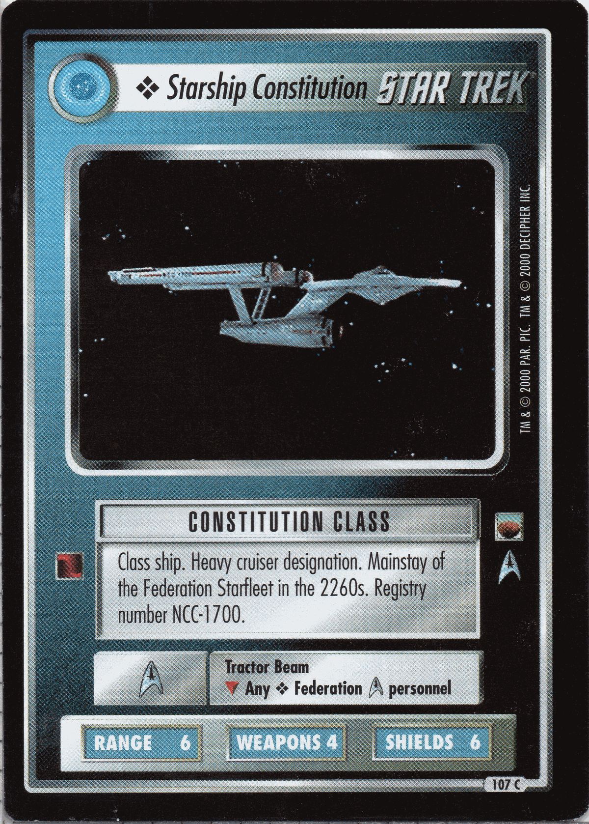 Starship Constitution Ttwtfed Cardguide Wiki Fandom