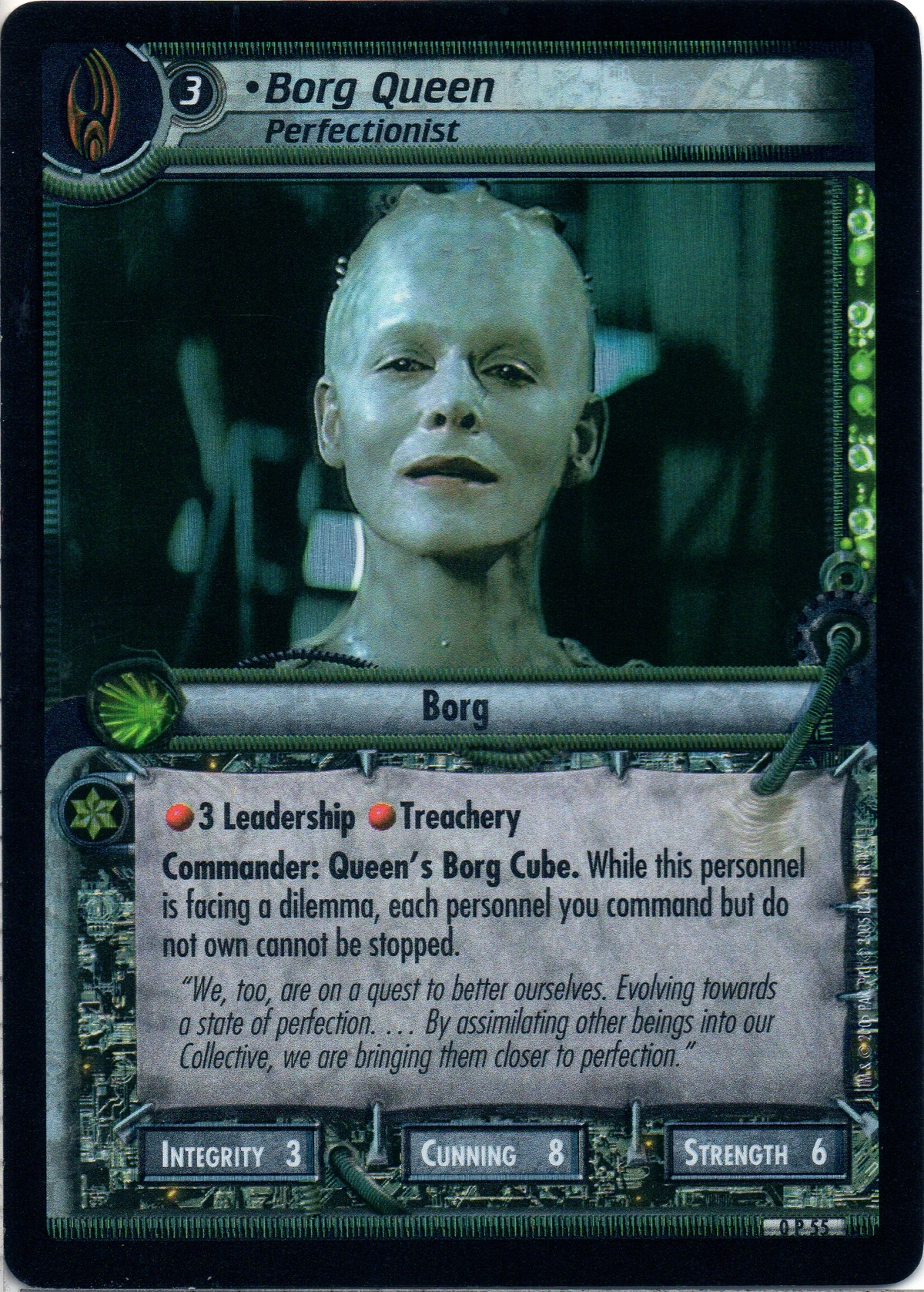 Borg Queen - Perfectionist (XRP) | CardGuide Wiki | Fandom