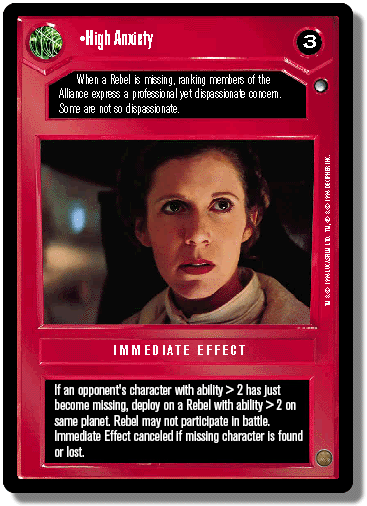 High Anxiety Hoth Cardguide Wiki Fandom