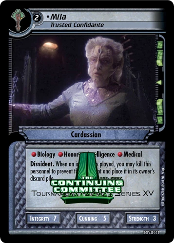 Mila - Trusted Confidante (VP TCC) | CardGuide Wiki | Fandom