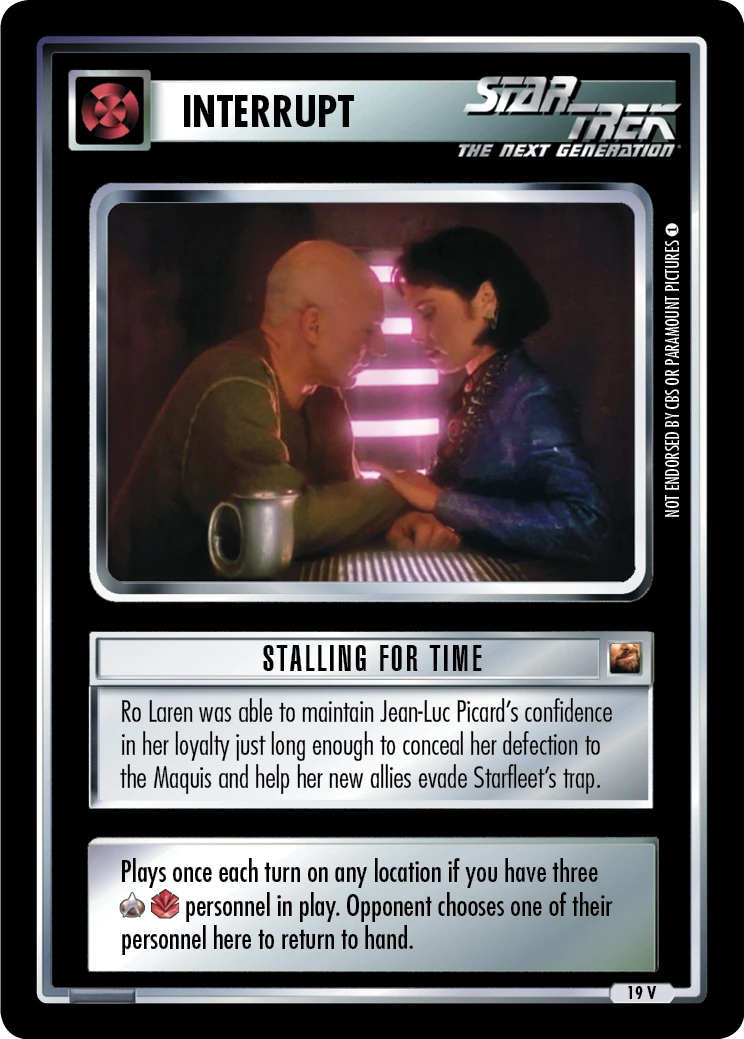 Stalling for Time (TM) | CardGuide Wiki | Fandom