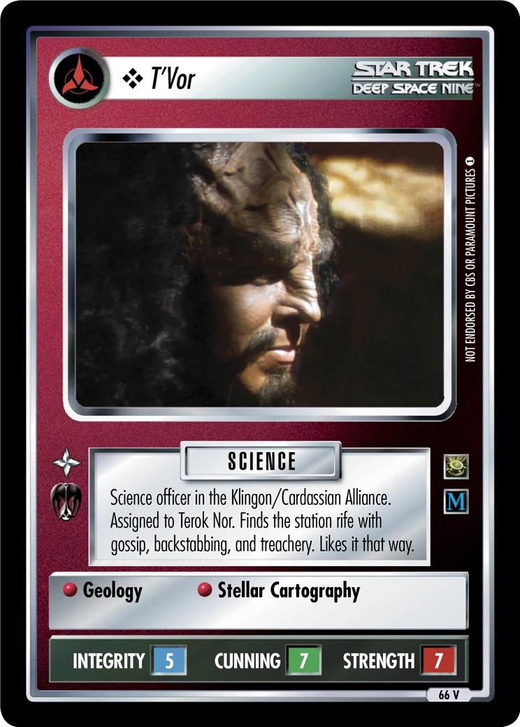 T'Vor (CRS) | CardGuide Wiki | Fandom