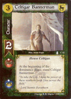 Celtigar Bannerman (AToB) | CardGuide Wiki | Fandom