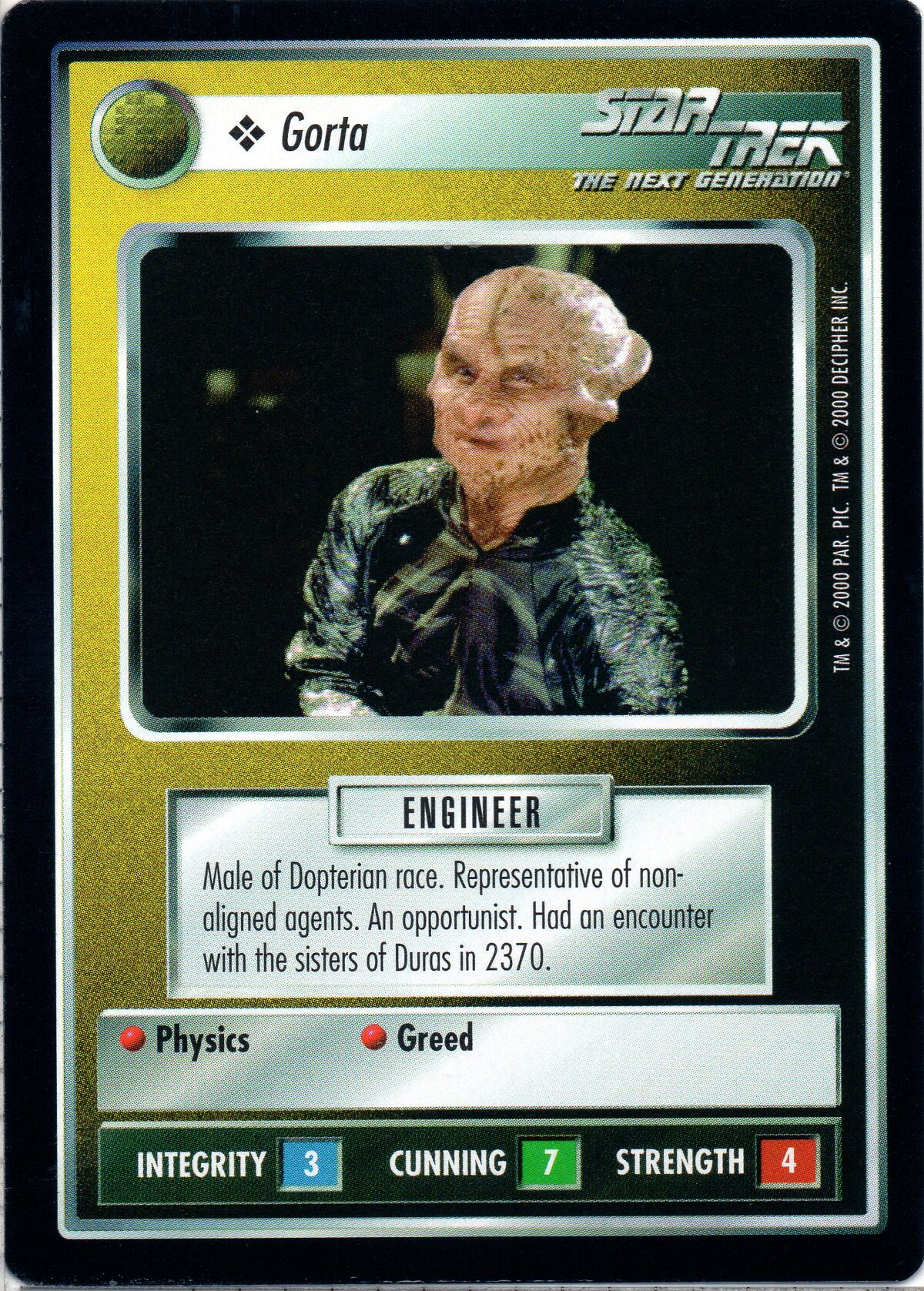 Gorta Ttwt Cardguide Wiki Fandom