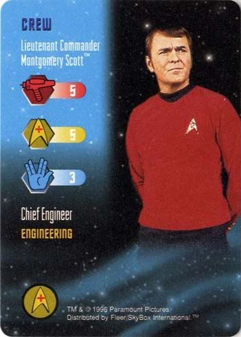 Lieutenant Commander Montgomery Scott (ST) | CardGuide Wiki | Fandom