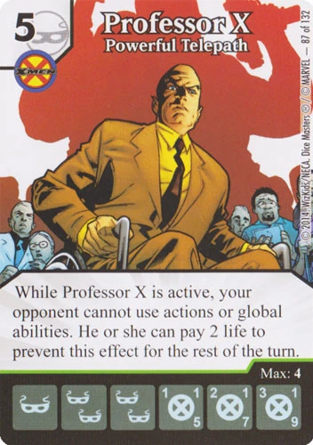Professor X - Powerful Telepath (AvX) | CardGuide Wiki | Fandom
