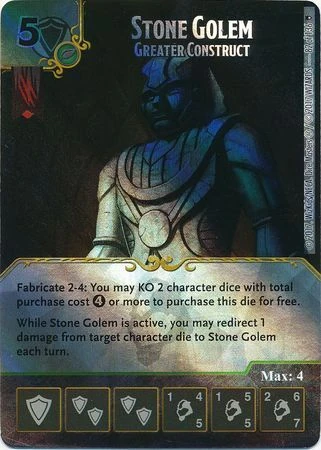 Stone Golem - Greater Construct (ToA) (foil) | CardGuide Wiki | Fandom
