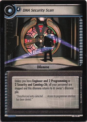 DNA Security Scan (ENE) | CardGuide Wiki | Fandom
