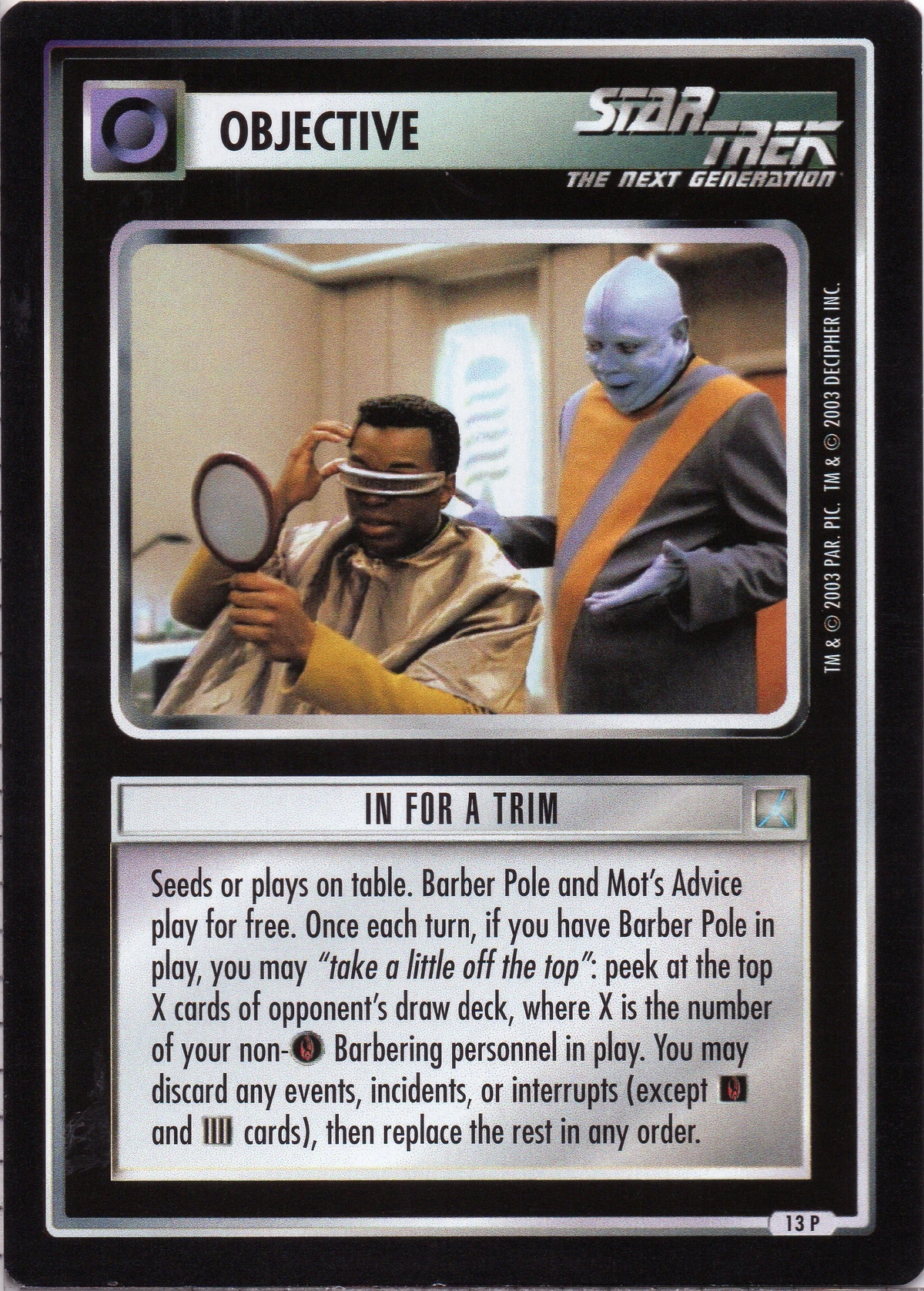 In for a Trim (AGT) | CardGuide Wiki | Fandom