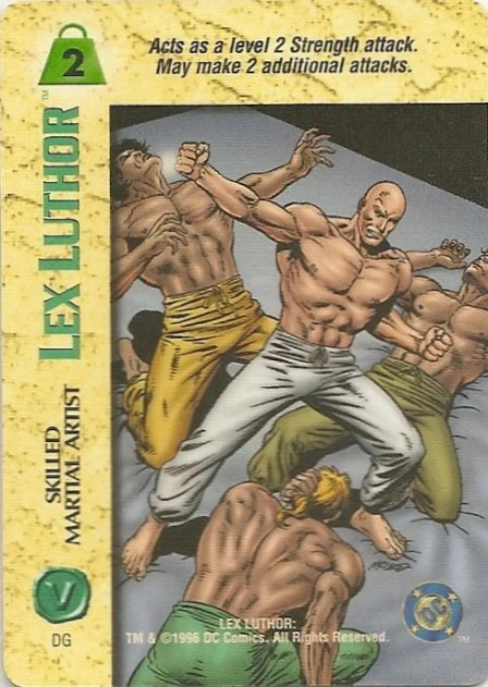 Lex Luthor - Skilled Martial Artist (DCOP) | CardGuide Wiki | Fandom