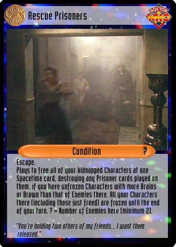 Rescue Prisoners (BS) | CardGuide Wiki | Fandom