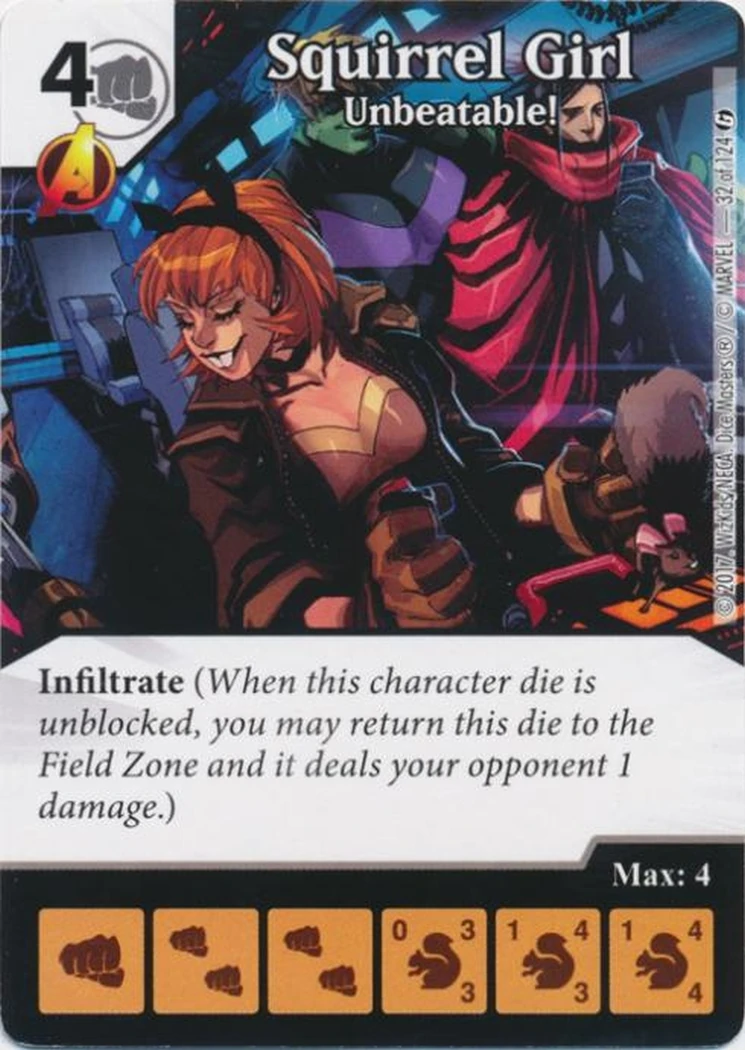 Squirrel Girl - Unbeatable! (GotG) | CardGuide Wiki | Fandom