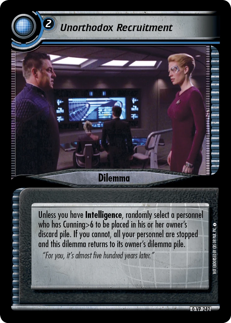 Unorthodox Recruitment (VP) | CardGuide Wiki | Fandom