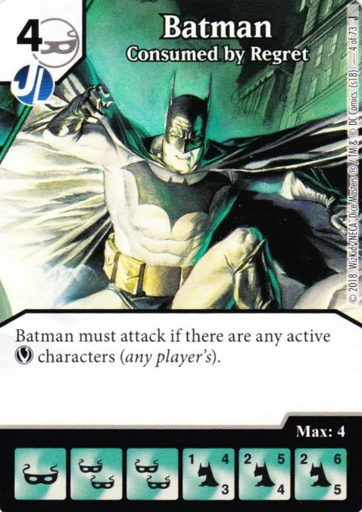 Batman - Consumed by Regret (JCB) | CardGuide Wiki | Fandom