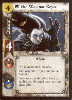Ser Waymar Royce | CardGuide Wiki | Fandom