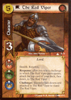 The Red Viper (ACoS) | CardGuide Wiki | Fandom