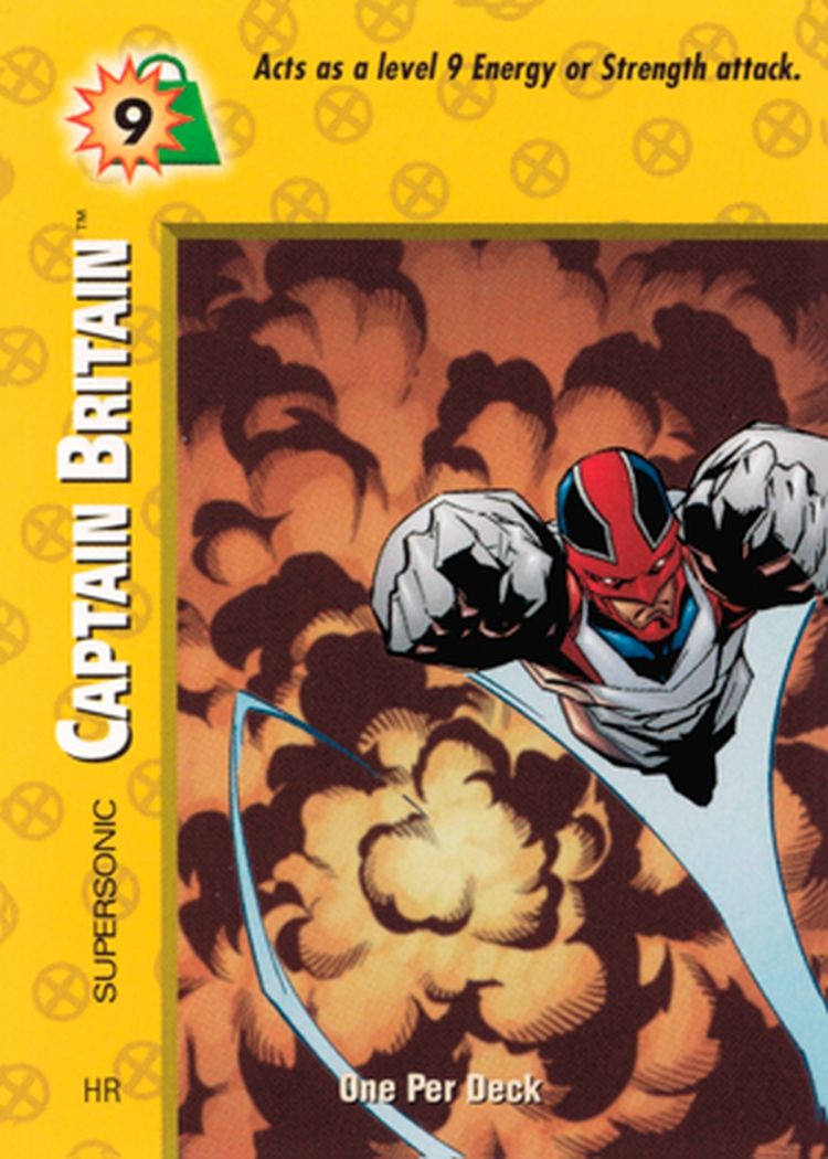 Captain Britain Supersonic Xmop Cardguide Wiki Fandom