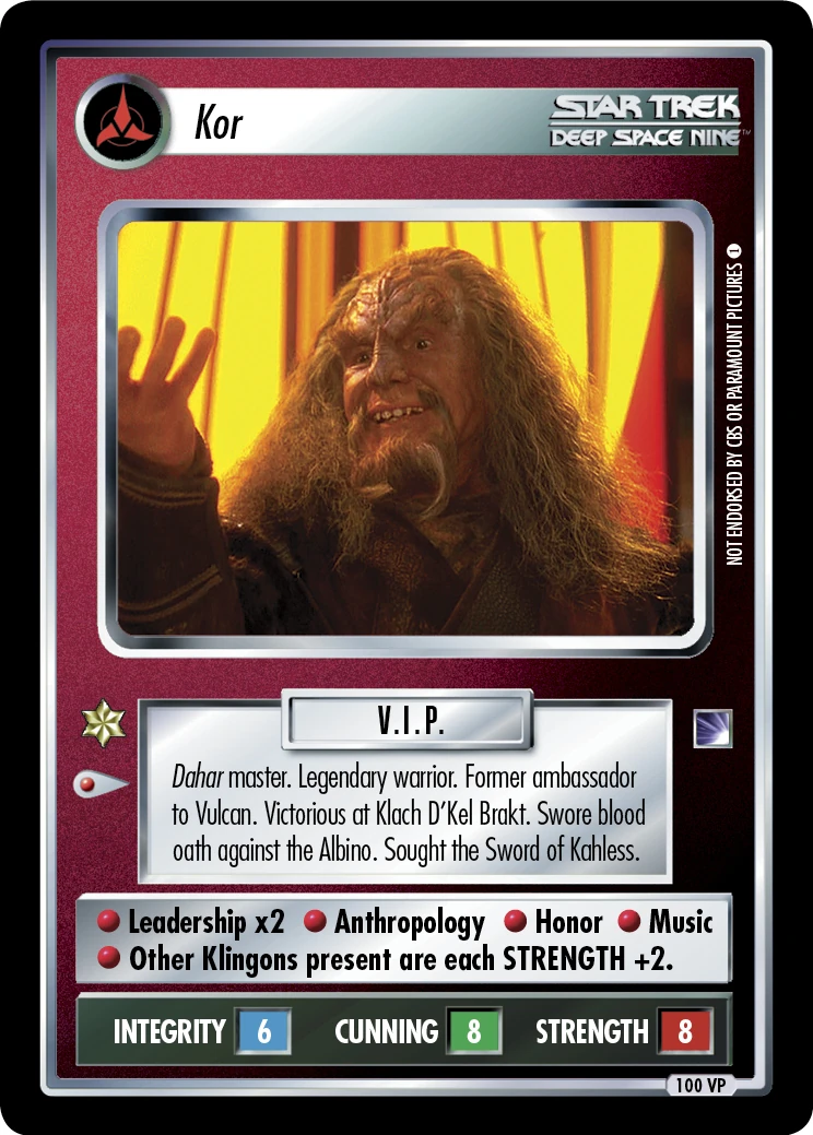 Kor (VP) | CardGuide Wiki | Fandom