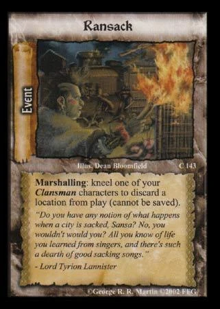 Ransack (WE) | CardGuide Wiki | Fandom