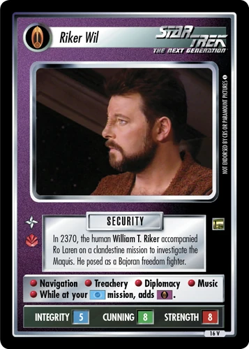 Riker Wil (HF3) | CardGuide Wiki | Fandom