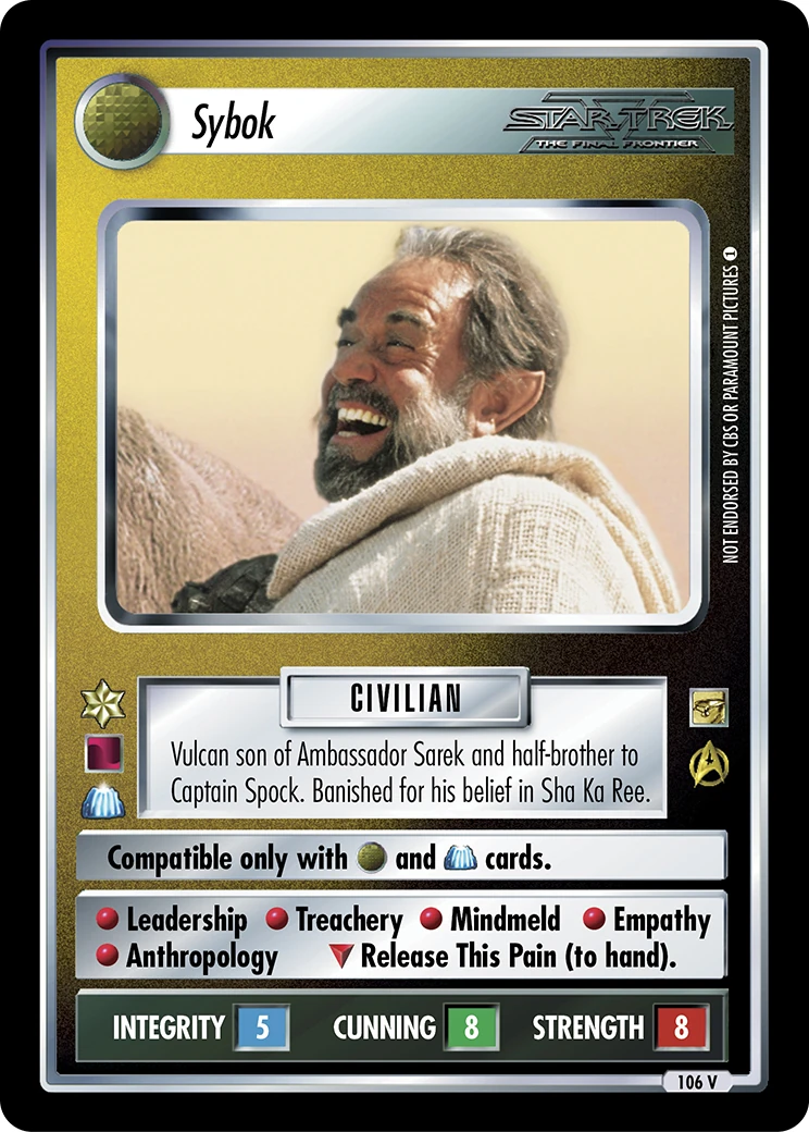 Sybok (TMPR) | CardGuide Wiki | Fandom