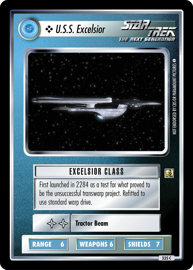 U.S.S. Excelsior (PR) | CardGuide Wiki | Fandom
