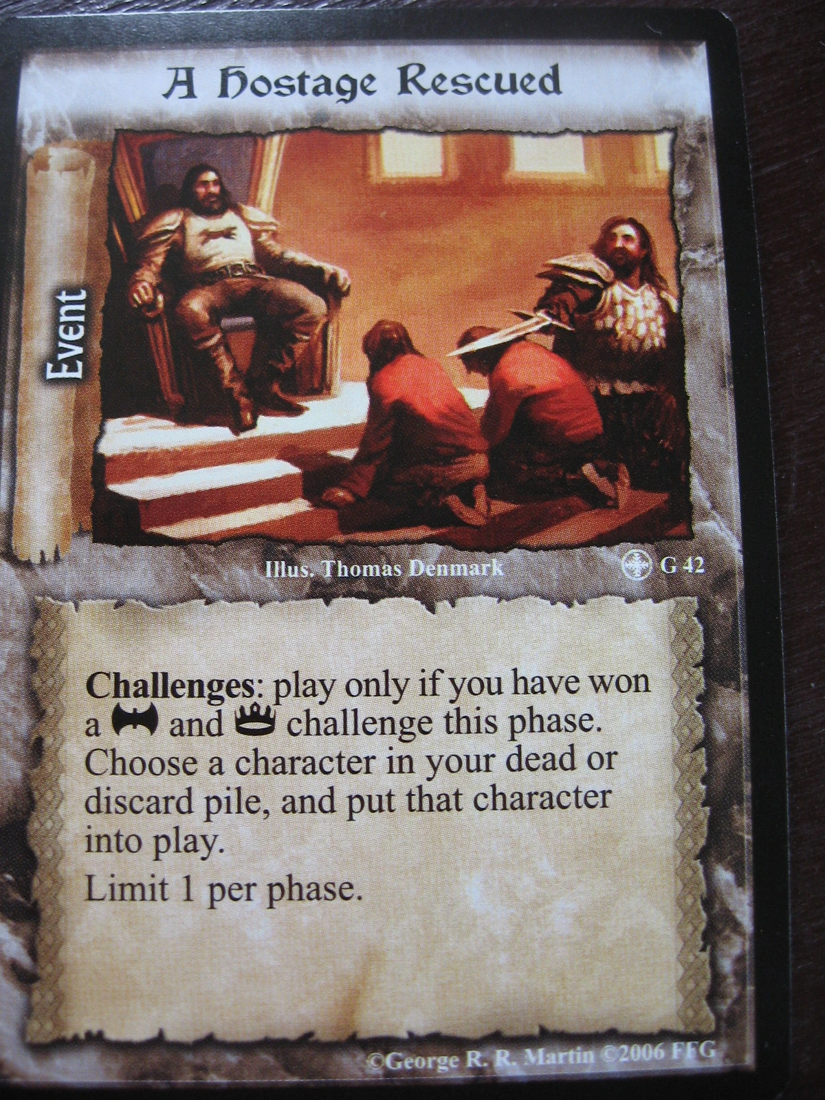 A Hostage Rescued (WPS) | CardGuide Wiki | Fandom