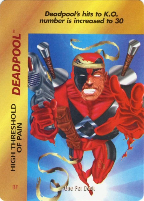 Deadpool - High Threshold of Pain (MVOP) | CardGuide Wiki | Fandom