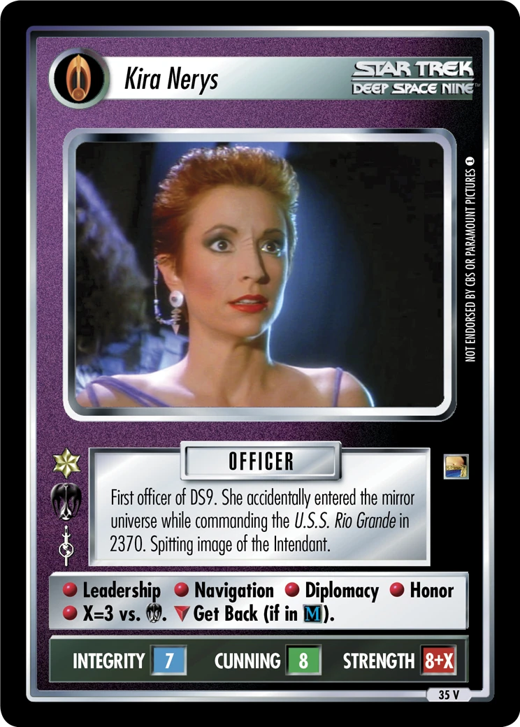 Kira Nerys (TtLG) | CardGuide Wiki | Fandom