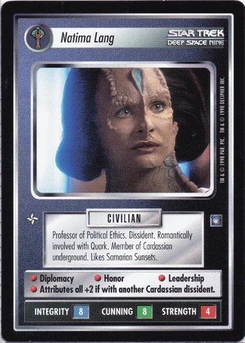 Natima Lang (DS9) | CardGuide Wiki | Fandom