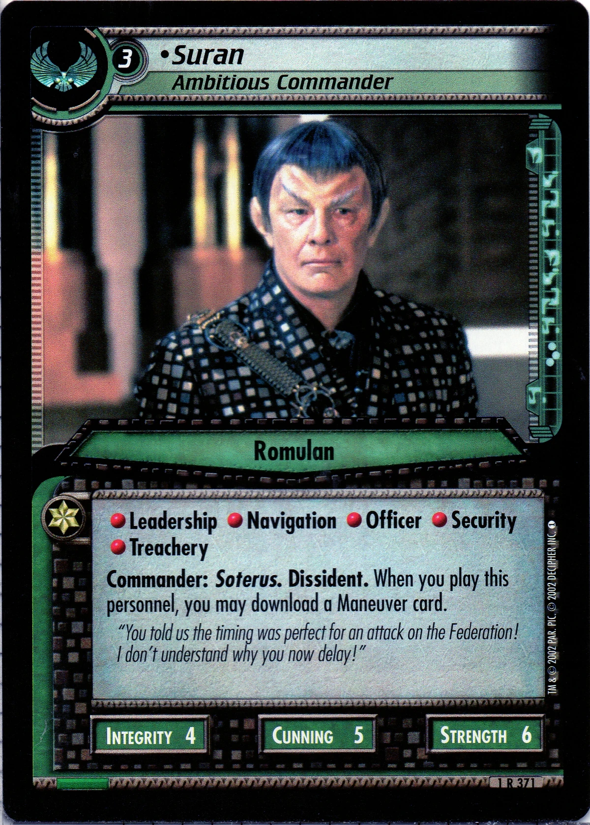 Suran - Ambitious Commander (2E) | CardGuide Wiki | Fandom