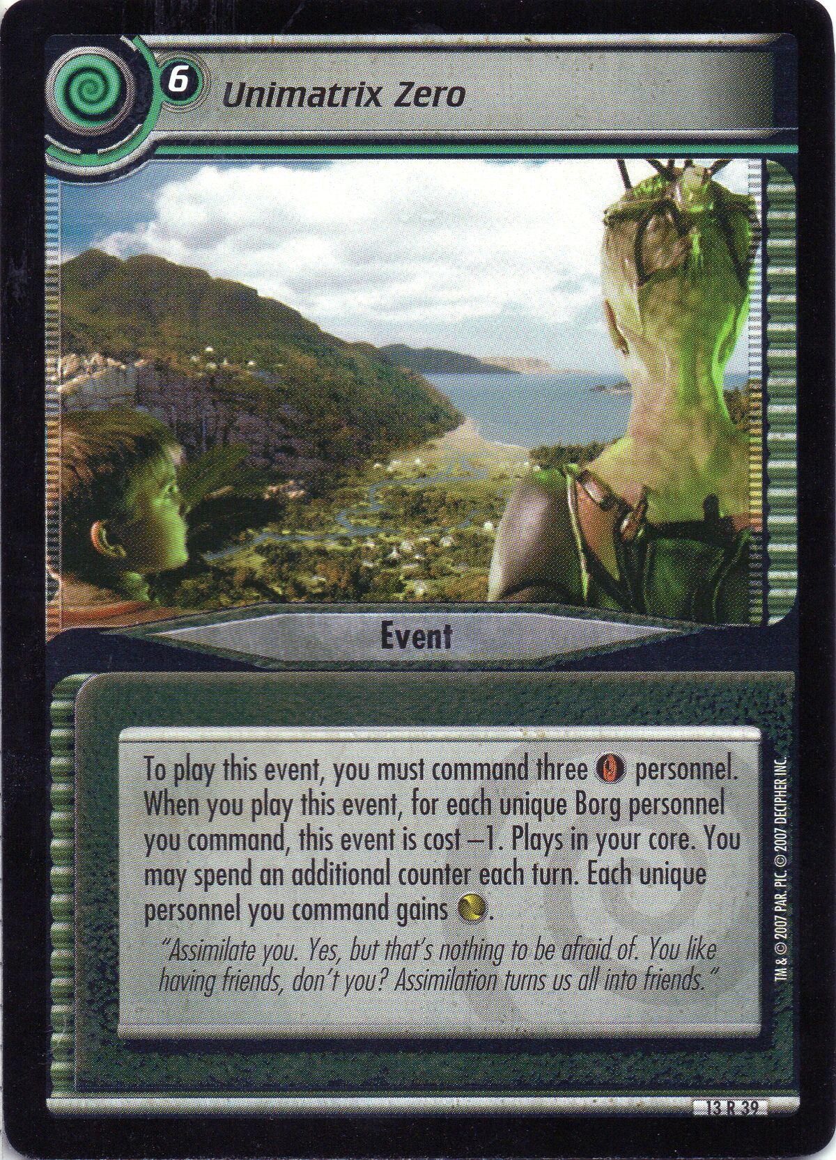 Unimatrix Zero Iamd Cardguide Wiki Fandom
