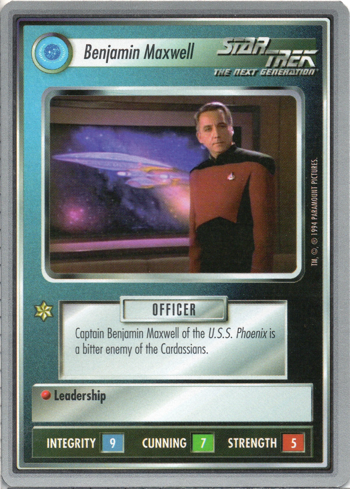 Benjamin Maxwell (CT) | CardGuide Wiki | Fandom