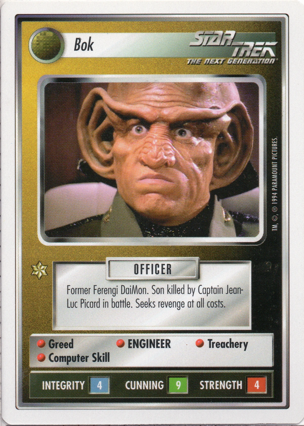 Bok (PU94) | CardGuide Wiki | Fandom