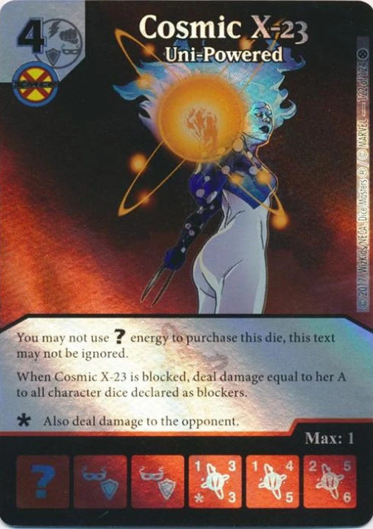 Cosmic X-23 - Uni-Powered (XMFC) | CardGuide Wiki | Fandom