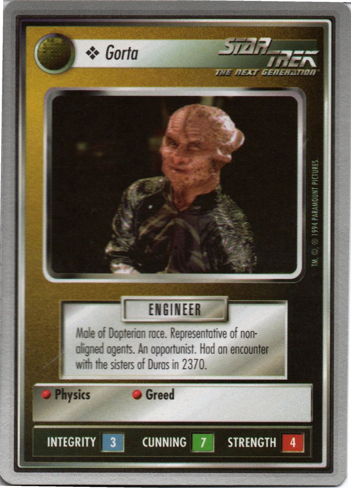 Gorta (CT) | CardGuide Wiki | Fandom