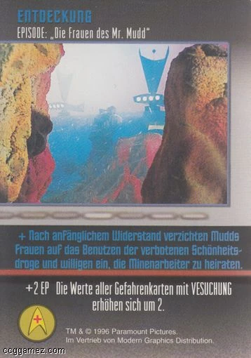 „Die Frauen des Mr. Mudd" (ST) (DE) (discovery) | CardGuide Wiki | Fandom