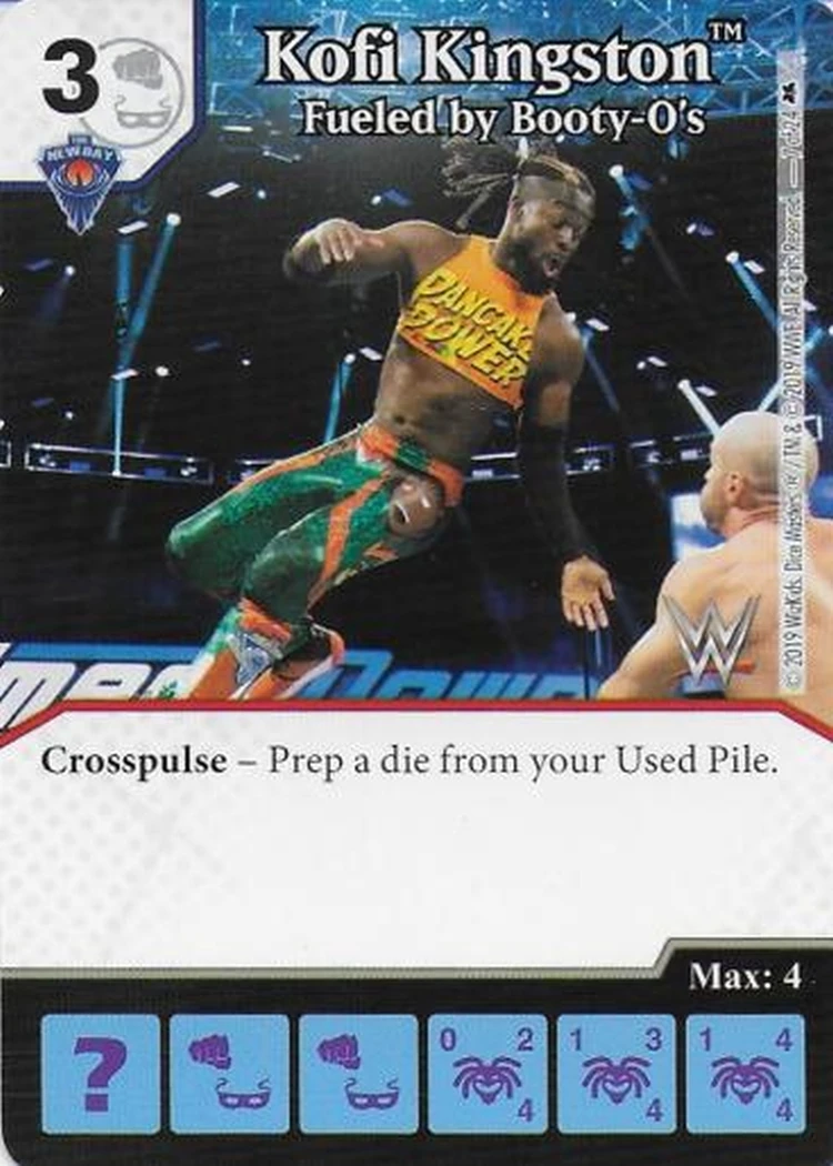Kofi Kingston - Fueled by Booty-O's (TTTP) | CardGuide Wiki | Fandom