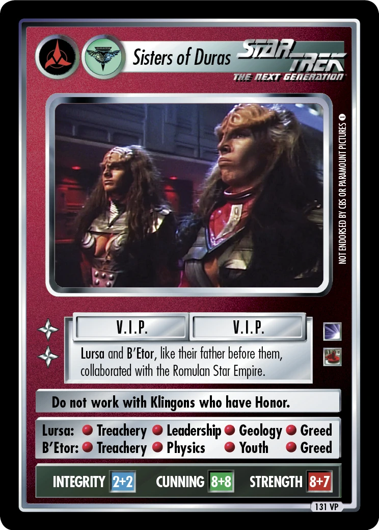 Sisters of Duras (VP) | CardGuide Wiki | Fandom