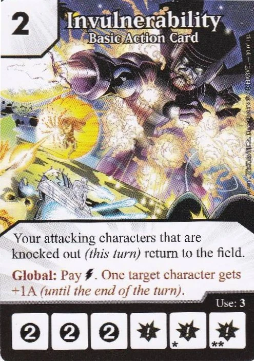 Invulnerability - Basic Action Card (AvX) | CardGuide Wiki | Fandom