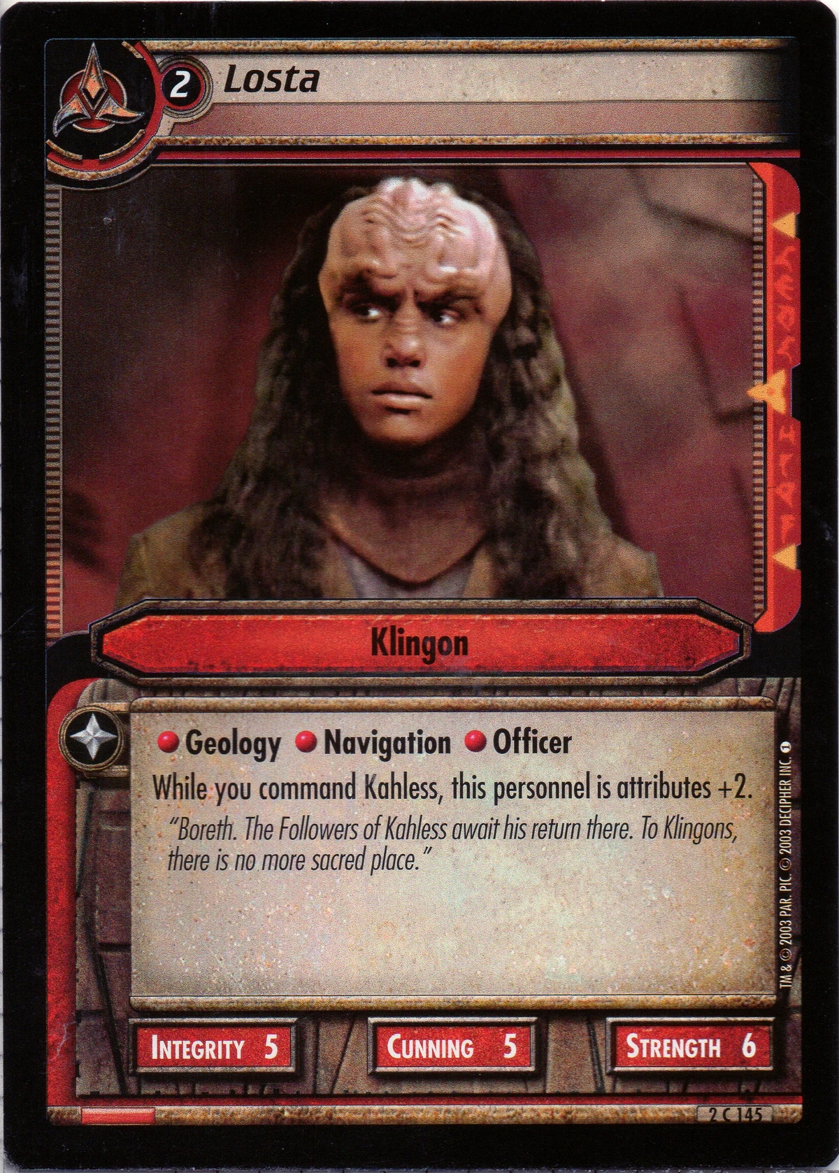 Losta (ENE) | CardGuide Wiki | Fandom